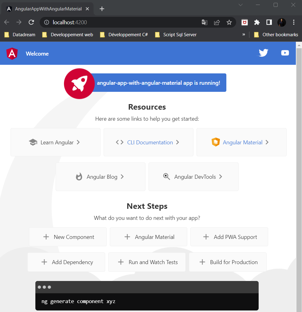 Install Angular Material in an Angular project | Blouppy Install Angular Material in an Angular project | Blouppy
