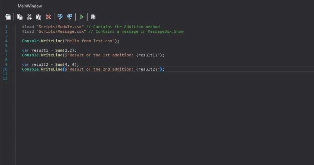 C# Editor | Blouppy